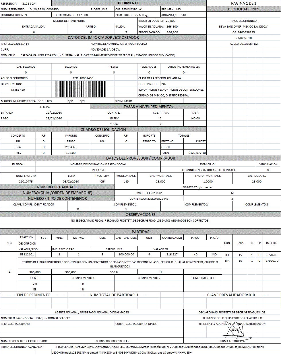 nancyrodman: PEDIMENTO