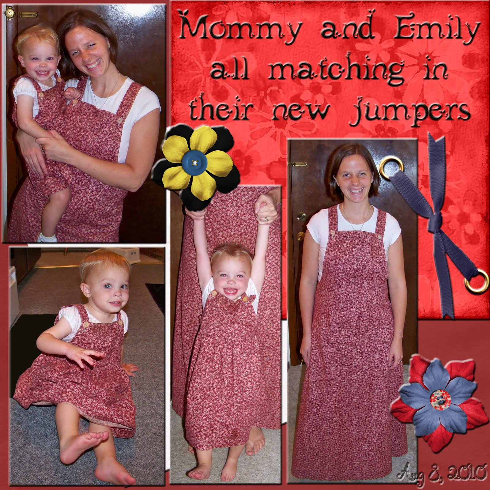 Liz's Sewing Corner: Matching Jumpers