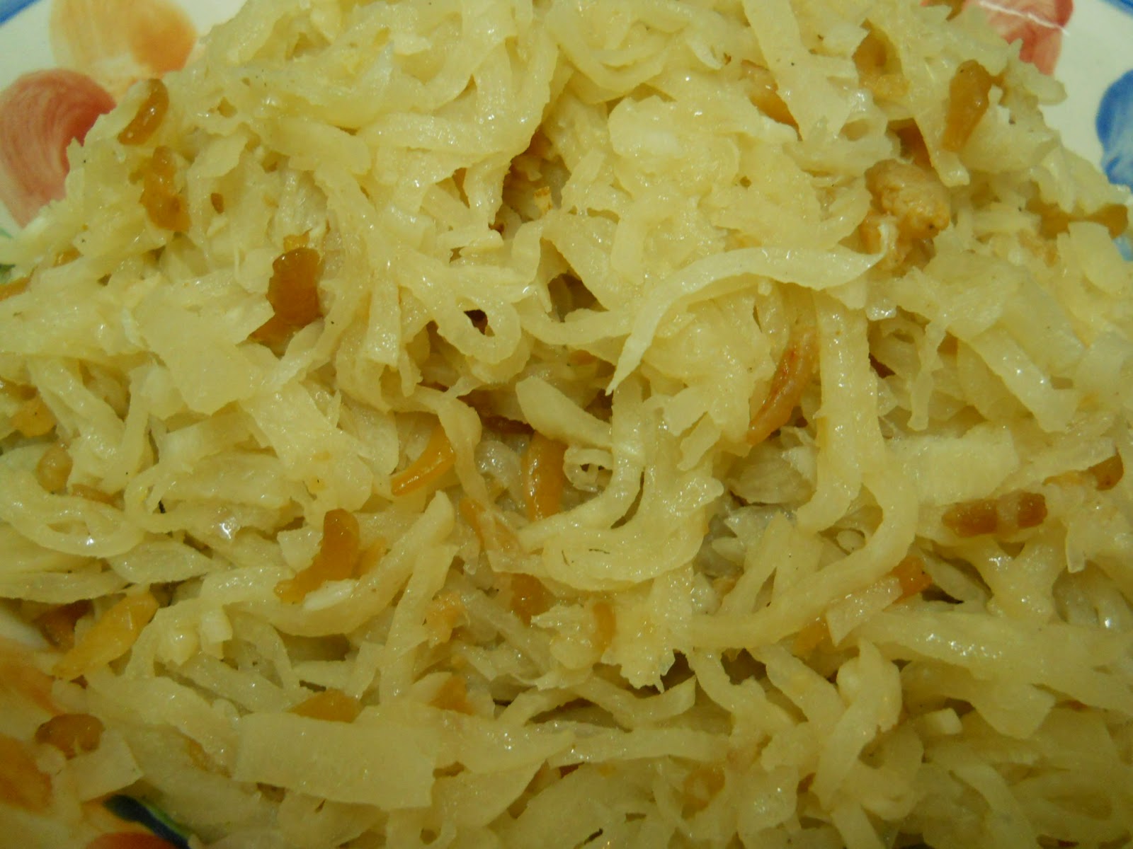 FOOD IDEAS: Sengkuang with dried shrimps (Yam bean/Jicama)