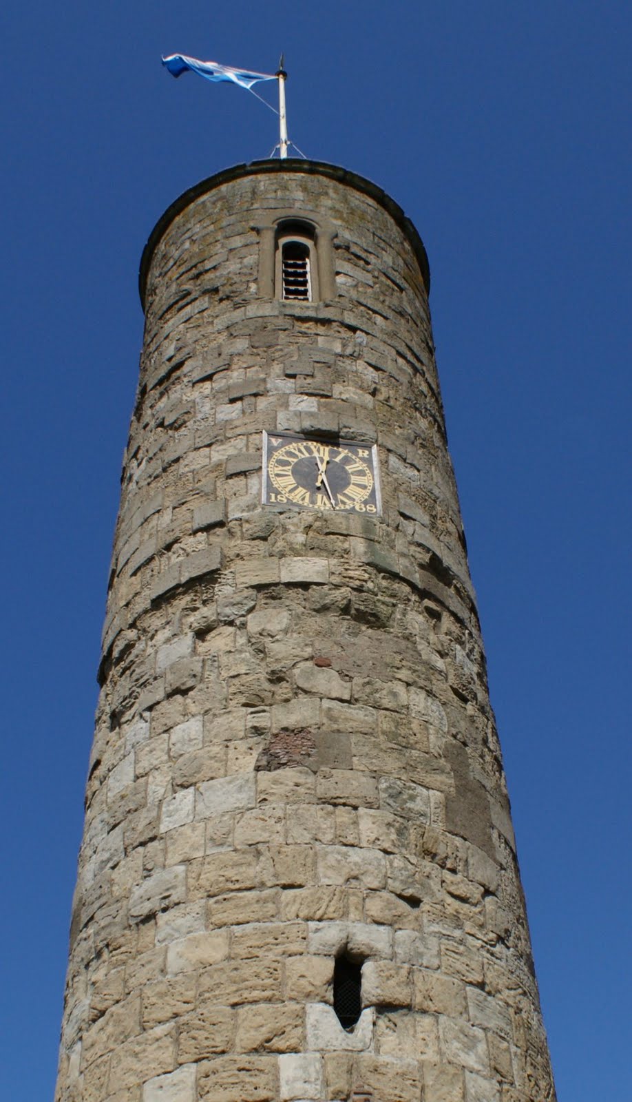 Tour Scotland: May 7th Photographs Round Tower Abernethy Scotland
