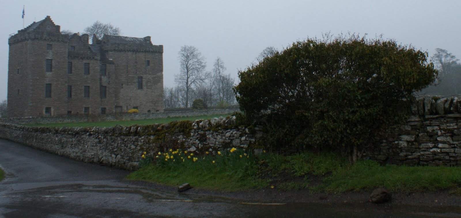 Tour Scotland: April 25th Photograph Huntingtower Castle Scotland