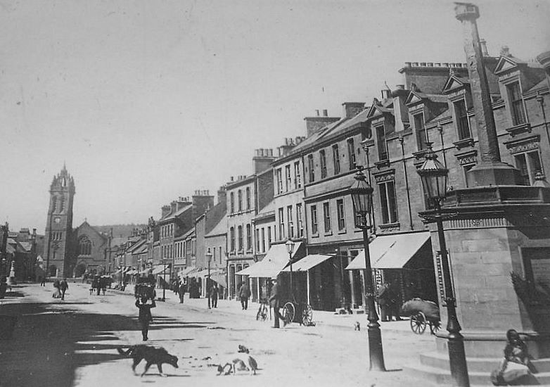 Tour Scotland: Old Photograph Peebles Scotland