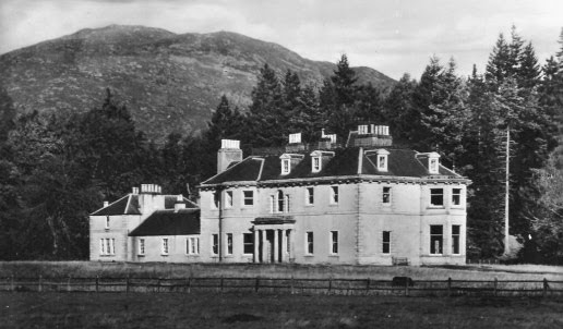 Tour Scotland: Old Photograph Doune of Rothiemurchus Aviemore Scotland