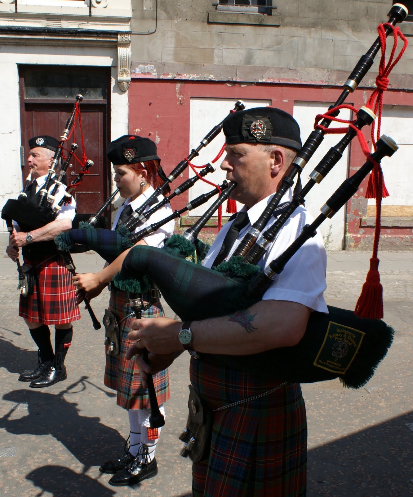 Tour Scotland: May 22nd Photograph Bagpipers Scotland