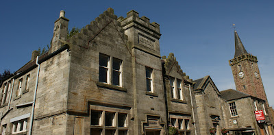 Tour Scotland: Photograph Town Hall Kinross Scotland
