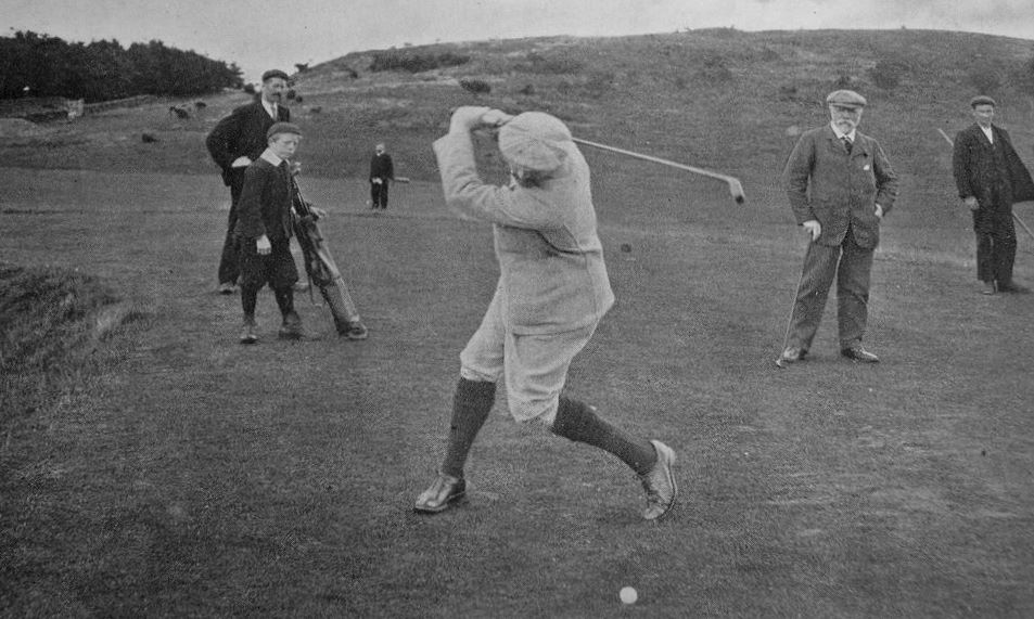 Tour Scotland: Old Photograph Ladybank Golf Course Scotland