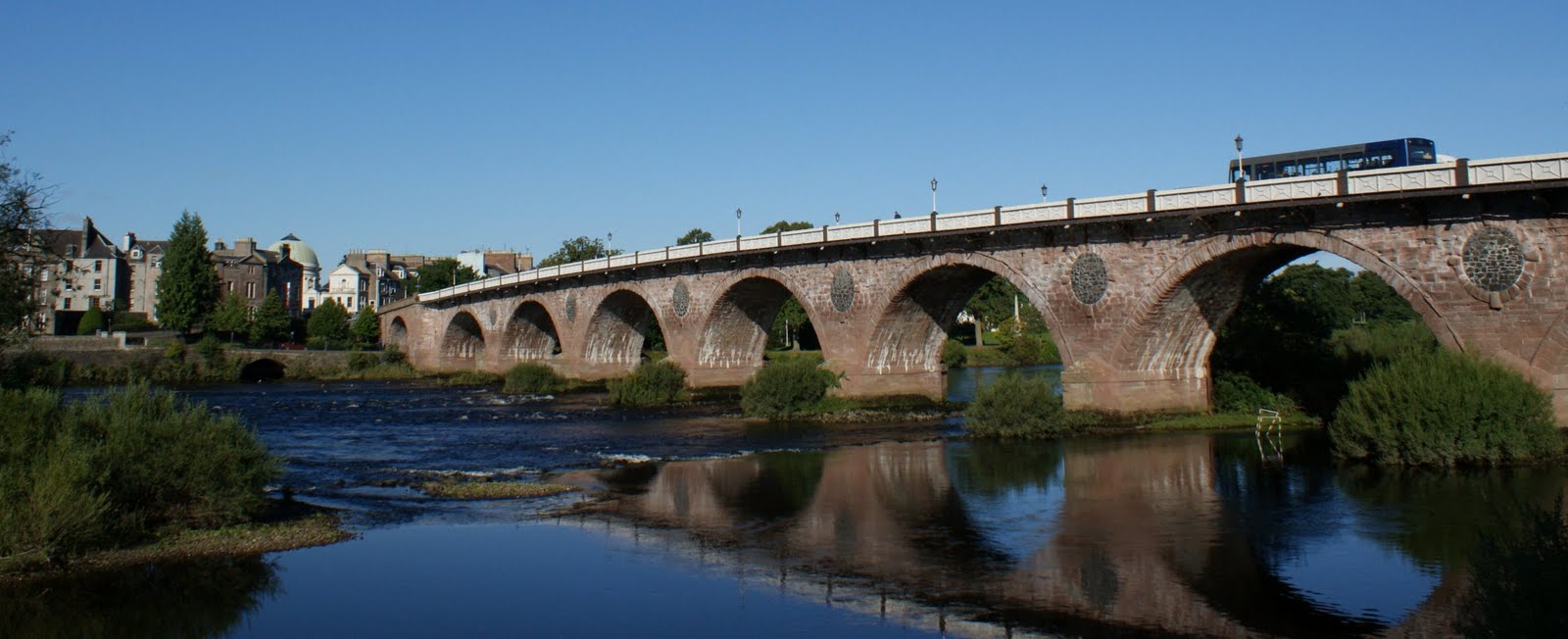 Tour Scotland: August 30th Photograph Old Bridge Perth Scotland
