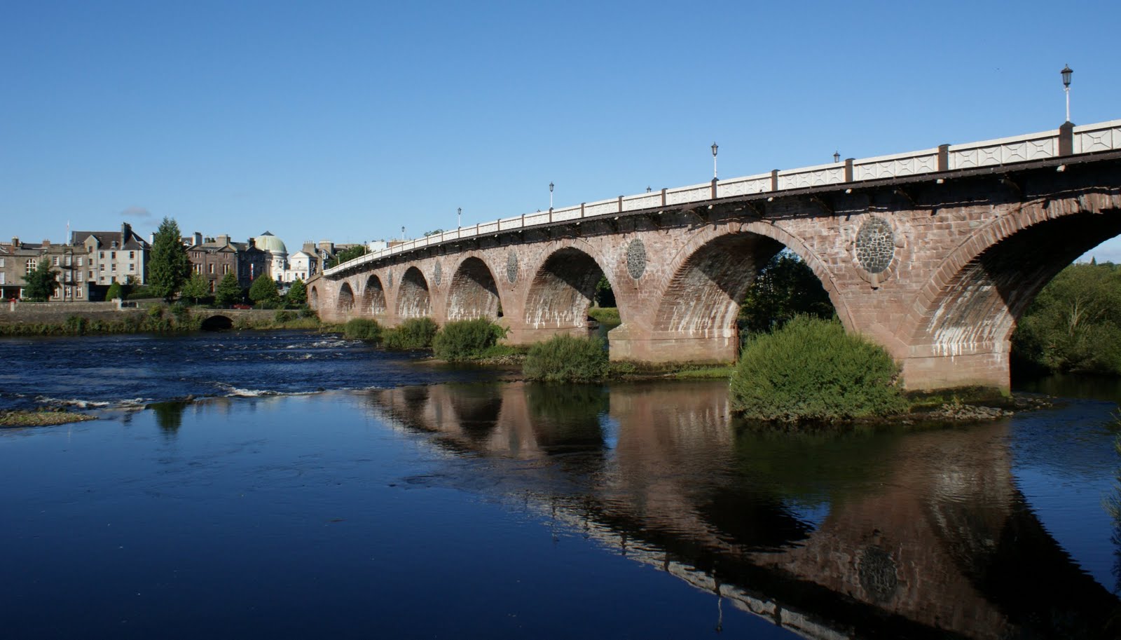 Tour Scotland: August 30th Photograph Old Bridge Perth Scotland