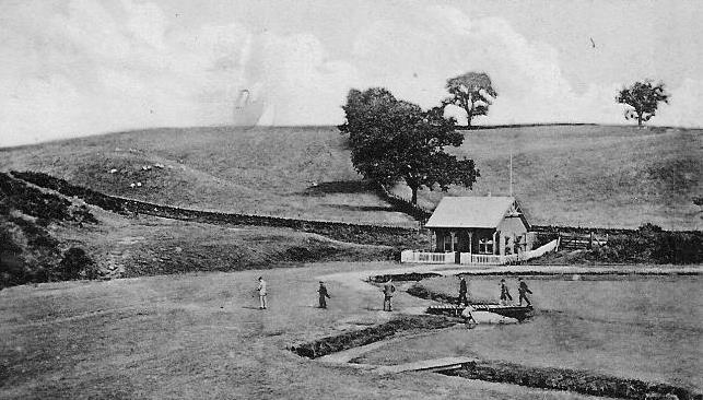 Tour Scotland: Old Photograph Golf Course Dunblane Scotland