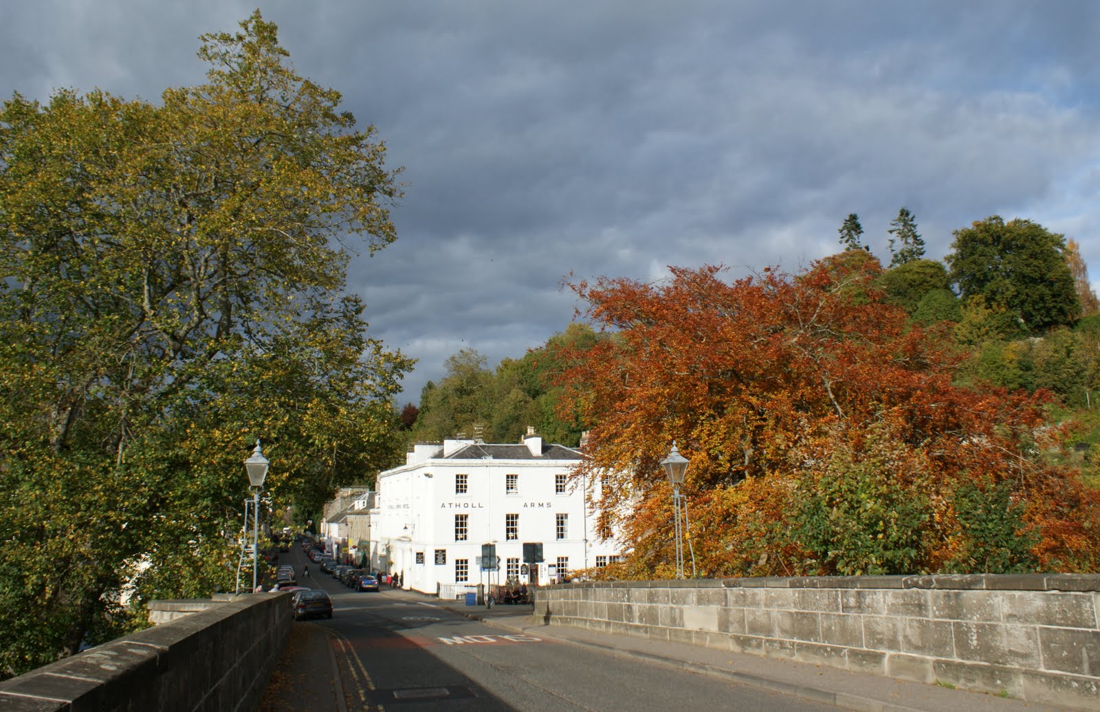 Tour Scotland: October 16th Photograph Dunkeld Scotland