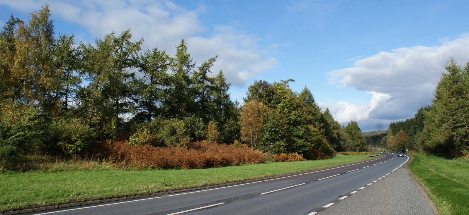Tour Scotland: October 16th Photograph A9 Road Scotland
