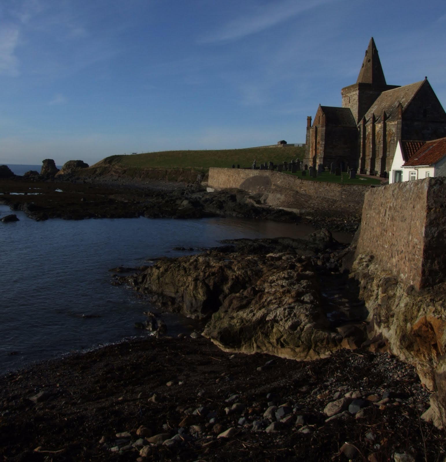 Tour Scotland: Tour Scotland Photographs Old Church St Monans East Neuk ...