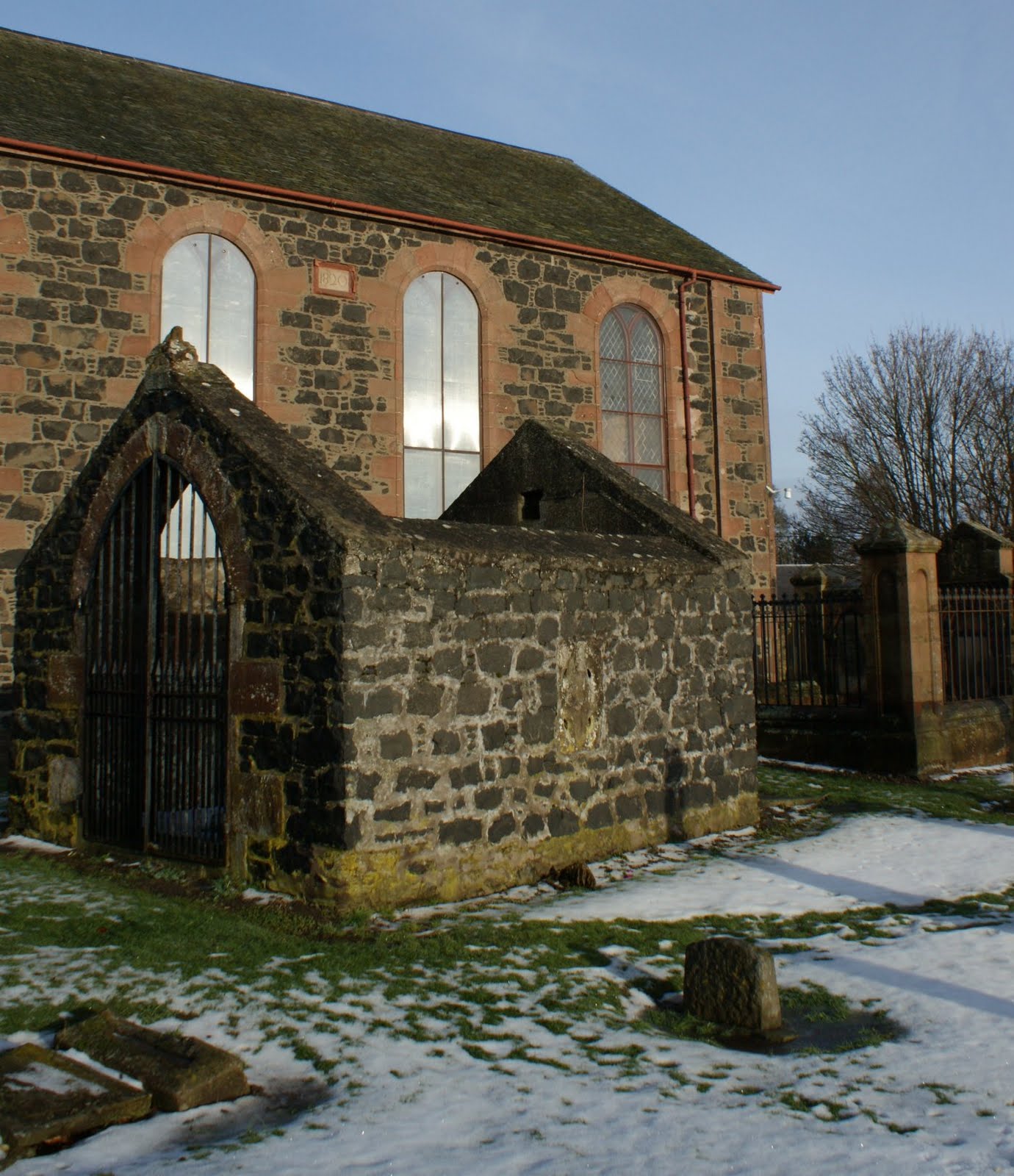 Tour Scotland: Tour Scotland Winter Photograph Parish Church Rattray