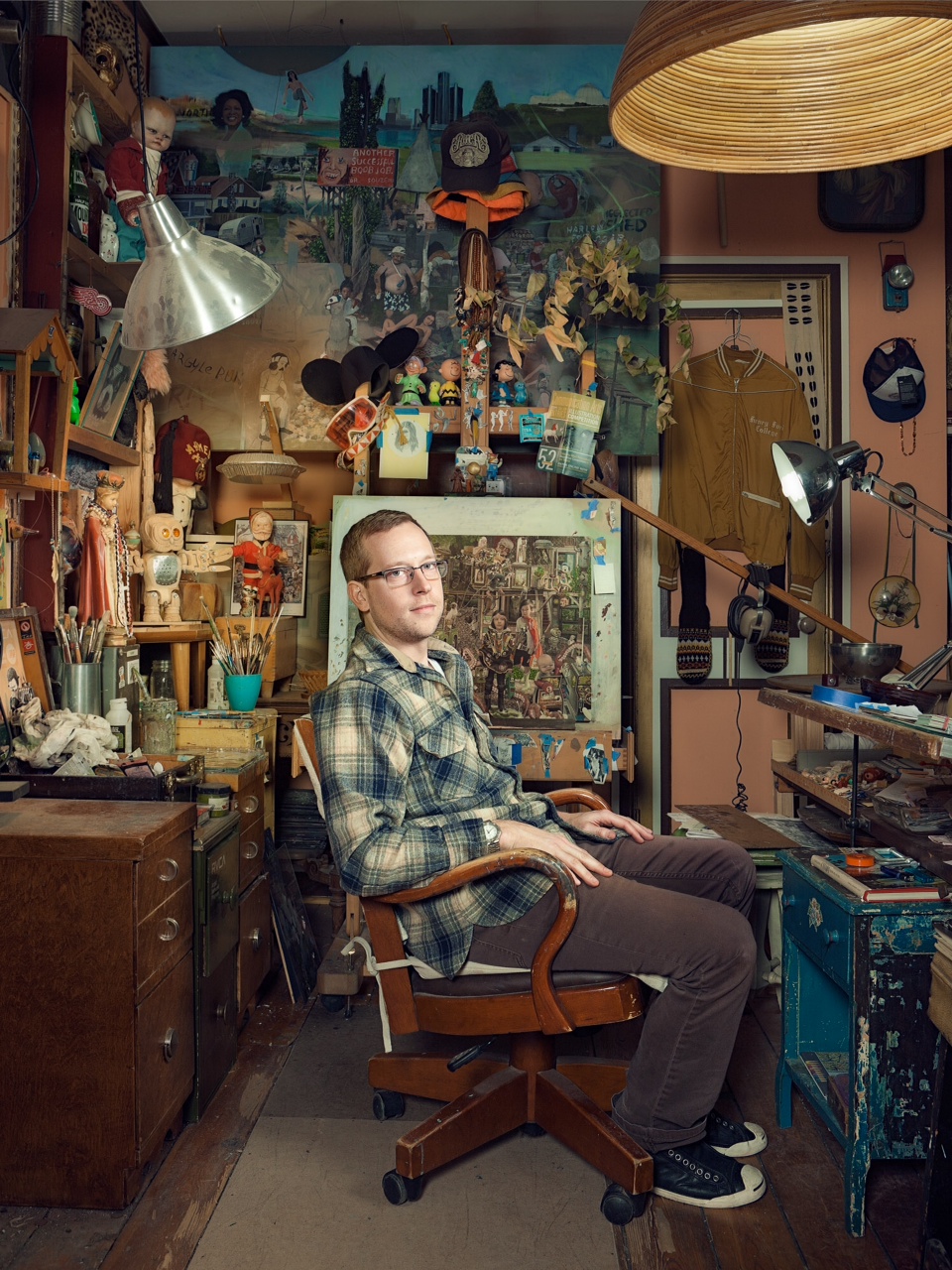 matt gordon.paintings: proper portrait by chris crisman