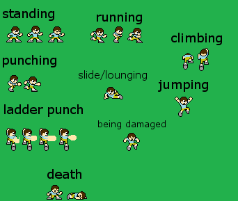 The Forgotten Islands: Ren Sprites (Megaman recolored)