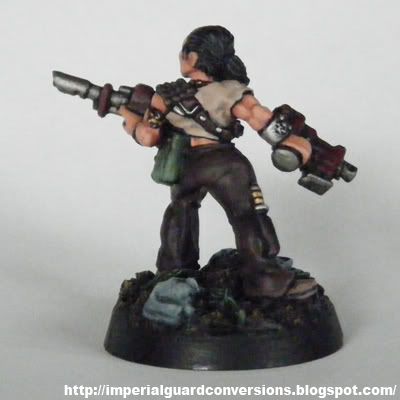 Imperial Guard Hobby: My female Imperial Guard with elephant pants