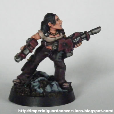 Imperial Guard Hobby: My female Imperial Guard with elephant pants