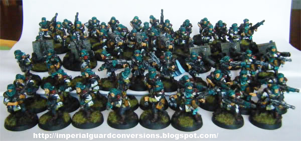 Imperial Guard Hobby: T.S.F. Tallarn Infantry