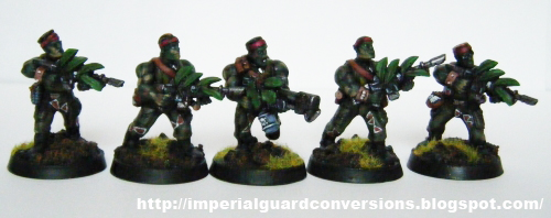 Imperial Guard Hobby: Catachan Platoons, Land Sharks