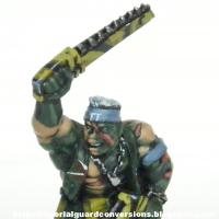 Imperial Guard Hobby: Catachan Earthsharks Veterans and Grenadiers