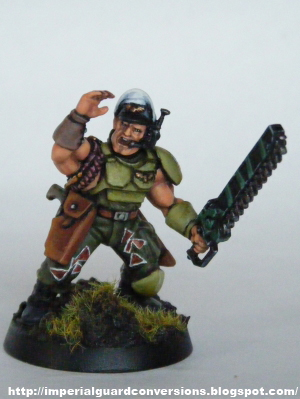 Imperial Guard Hobby: Catachan Command Squad, Land Sharks