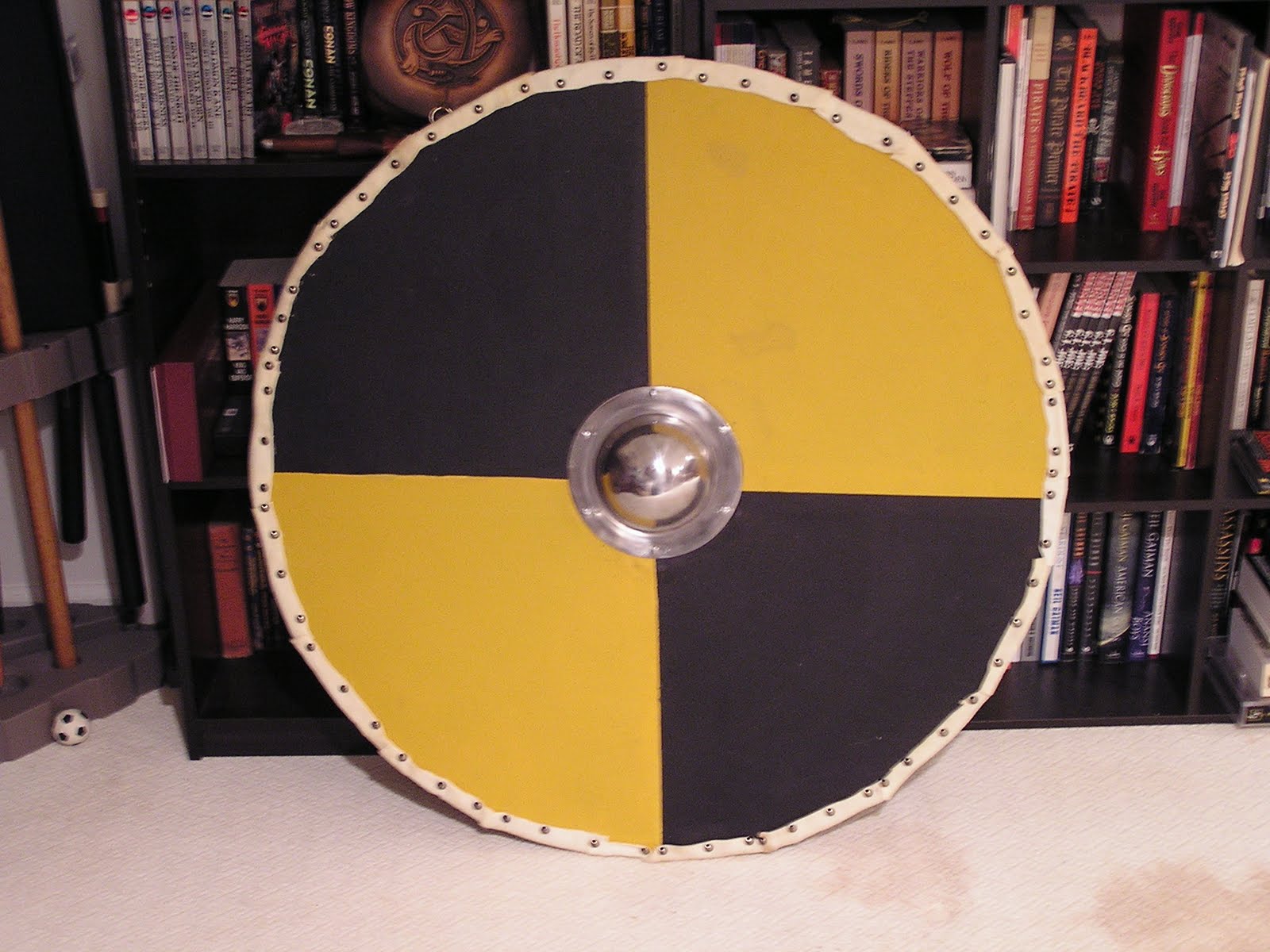 Occam's Broadsword: A Replica Viking Round Shield