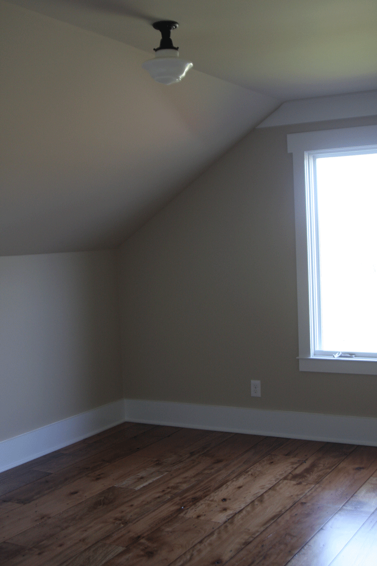 April Foster: tour of an empty farmhouse