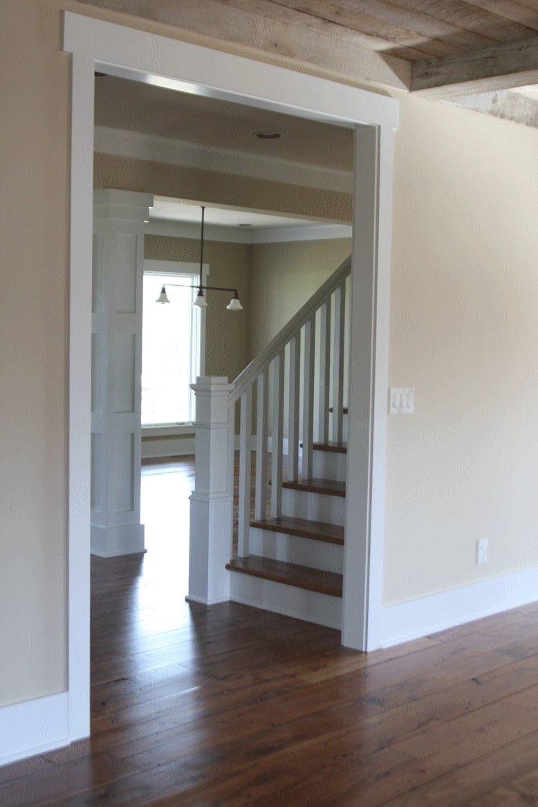 April Foster: tour of an empty farmhouse