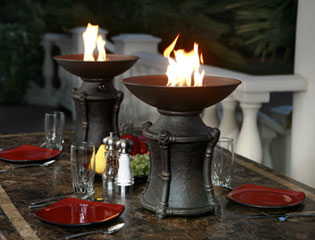 Classic Creations: Photo of the Week- Fire Centerpieces