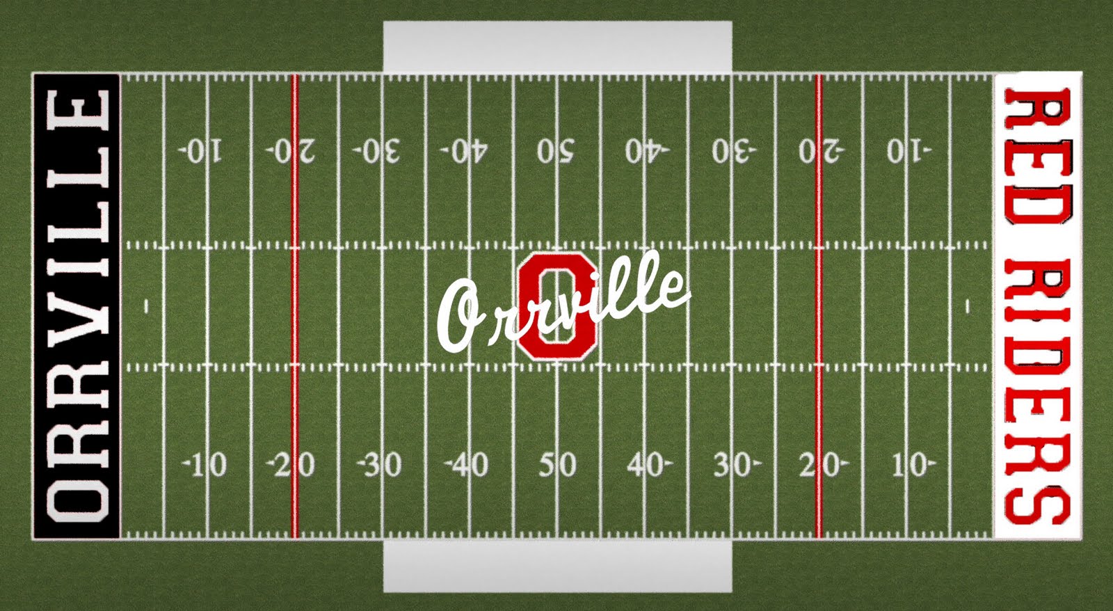 Orrville Red Rider Sports Blog: Fieldturf at Orrville: A Visualization