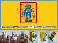 Designer Papercraft - Series I ~ Paperkraft.net - Free Papercraft ...