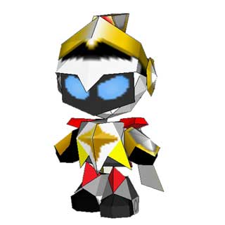 Sirius Papercraft (Bomberman 64) ~ Paperkraft.net - Free Papercraft ...