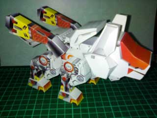 Command Wolf Chibi Papercraft (Zoids) ~ Paperkraft.net - Free ...