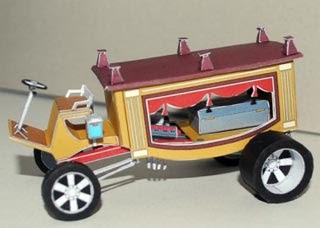 Hot Rod Papercrafts "Deadtruck" ~ Paperkraft.net - Free Papercraft ...