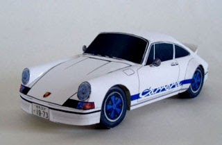 Porsche 911 Carrera RS Papercraft ~ Paperkraft.net - Free Papercraft ...