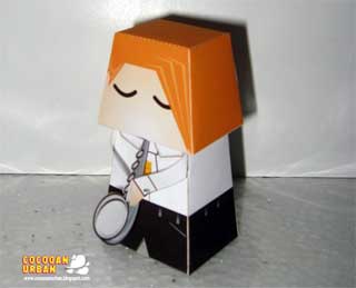 Jazz Saxophone Player Papercraft ~ Paperkraft.net - Free Papercraft ...