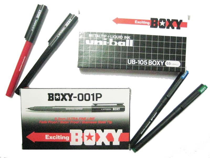 DINO KARYA PRADANA: Boxy 001P / UB-105 (Ballpoint Pen)