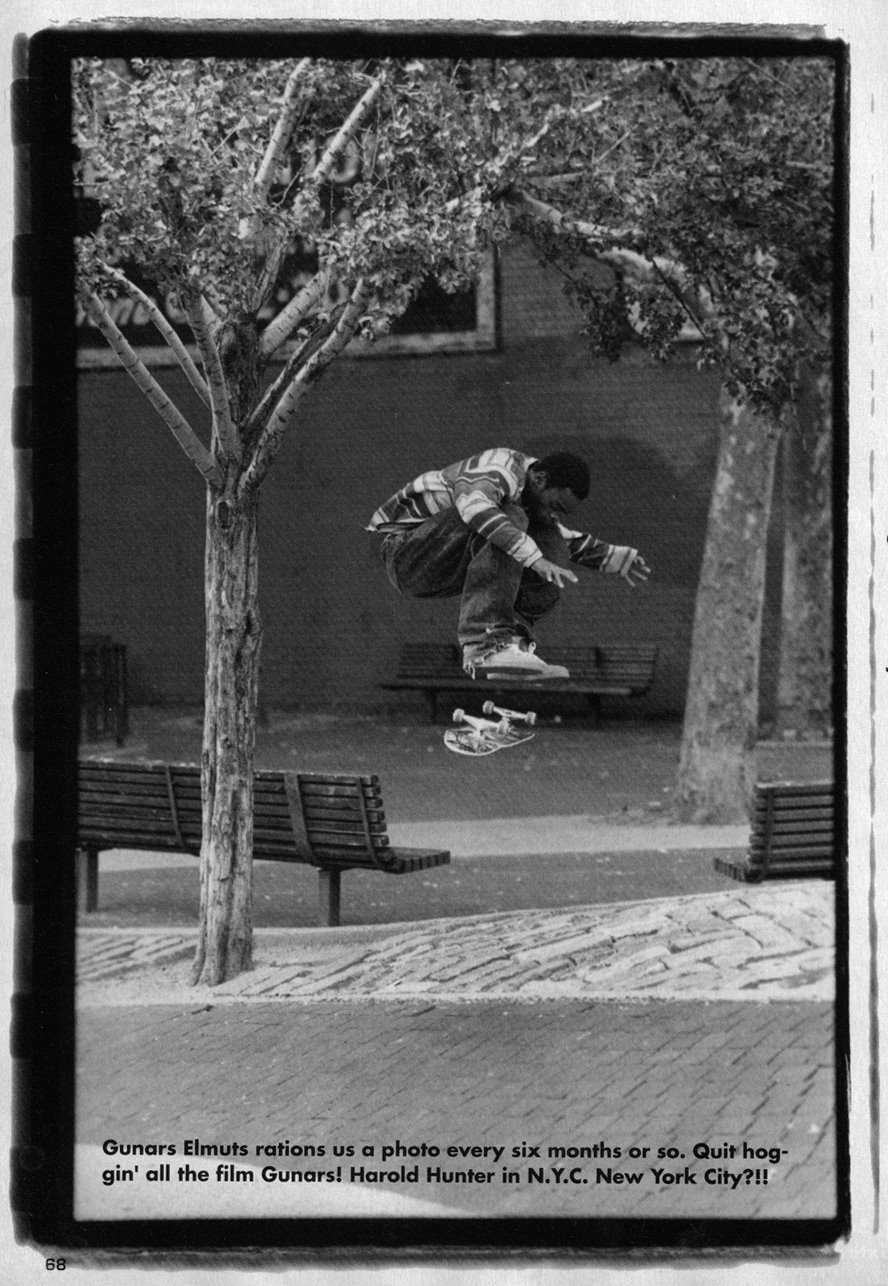 Harold Hunter Skating