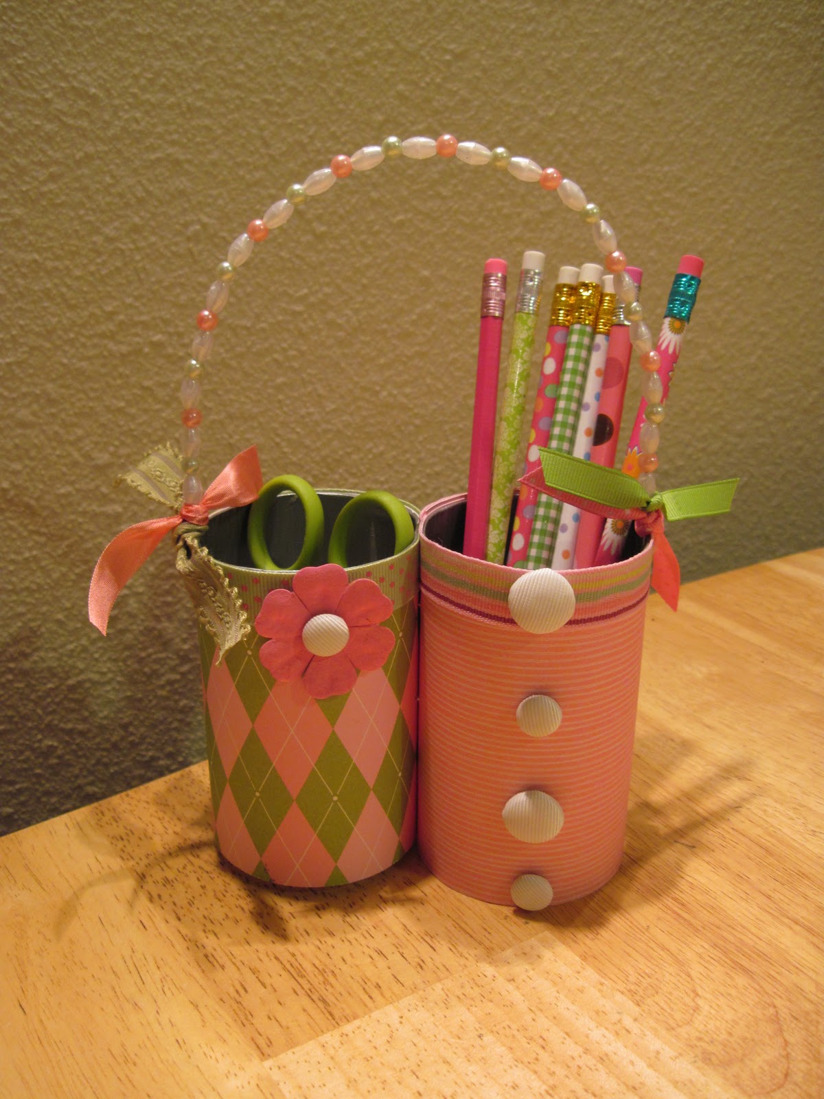 U Can Craft It: Soda Can Desk Organizers