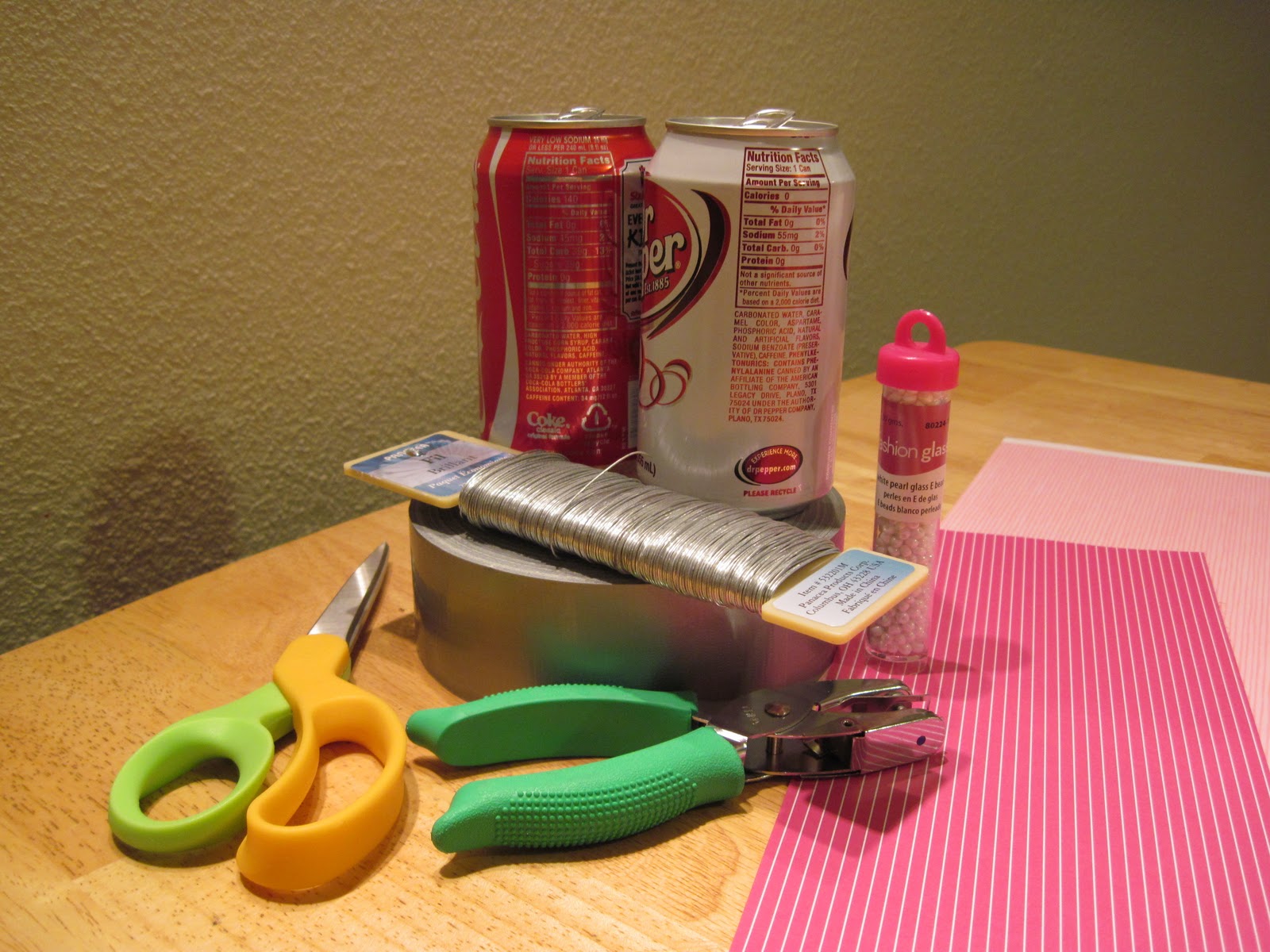U Can Craft It: Soda Can Desk Organizers