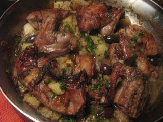 my poor kitchen: Oven roasted rabbit with balsamic, rosemary, olives ...