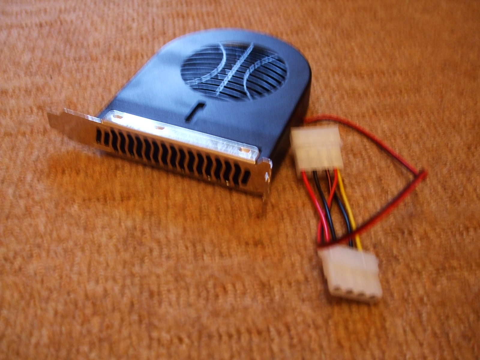 Jack-O-Bytes Reviews: PCI Blower Exhaust Fan Graphics Card Cooler Review