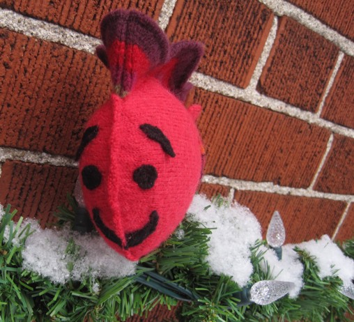 Felted wool fish