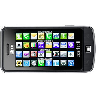 MundoTrônico: Celular LG GM600 Scarlet 2 (e alguns dispositivos com TV ...