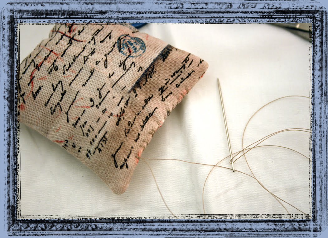 The Red Door Studio: A Mini Square Scented Sachet Tutorial