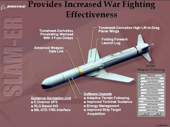 majalah militer: Boeing SLAM ER Missile System Achieves 2 Launch Milestones