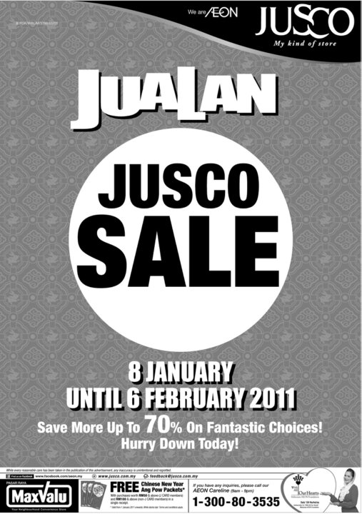MyStory: Jusco Sale 2011!!!
