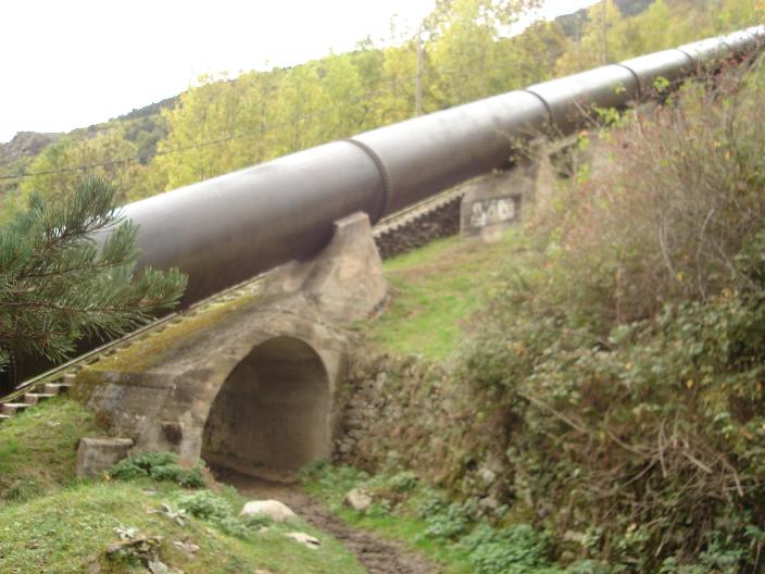 Alma de herrero: Tubería forzada