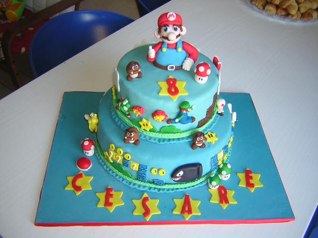 Le torte creative di Claudia Prati: Torta Super Mario