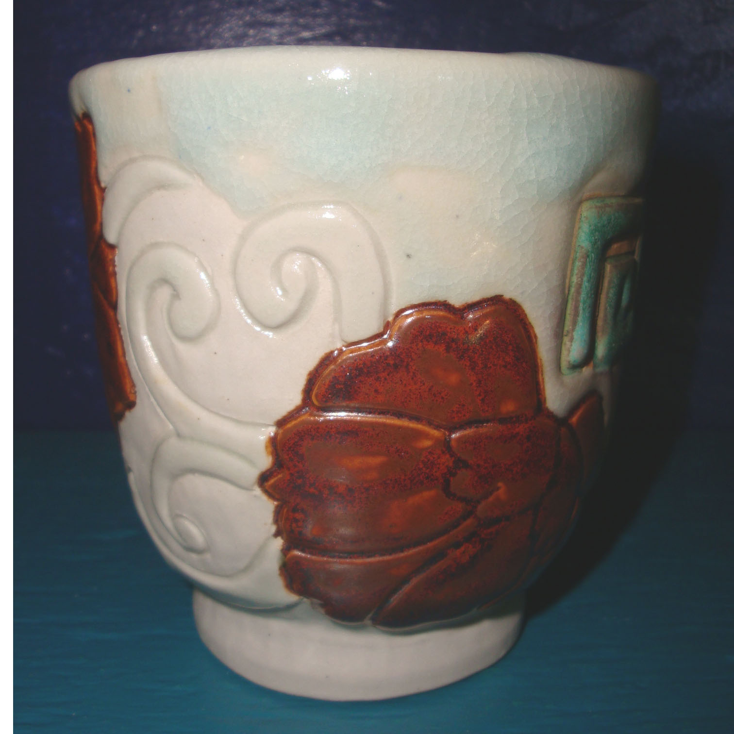 mud whimsy: Chinese Motif Mug
